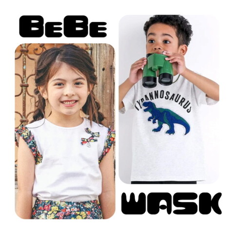 🌸BeBe・WASK Tシャツ特集🌸 | ベベ | 松坂屋名古屋店公式 SHOP BLOG