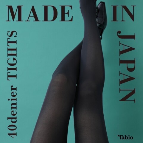 《Tabio》春も履ける♪美脚見え40デニールPUFTYタイツ特集♥ | タビオ | 大丸札幌店公式 SHOP BLOG