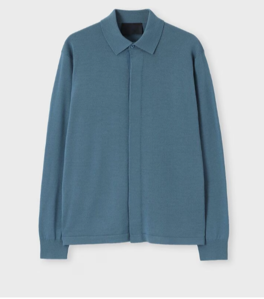 POLO-COLLAR KNIT CARDIGAN | ランバン コレクション | 大丸神戸店公式 SHOP BLOG